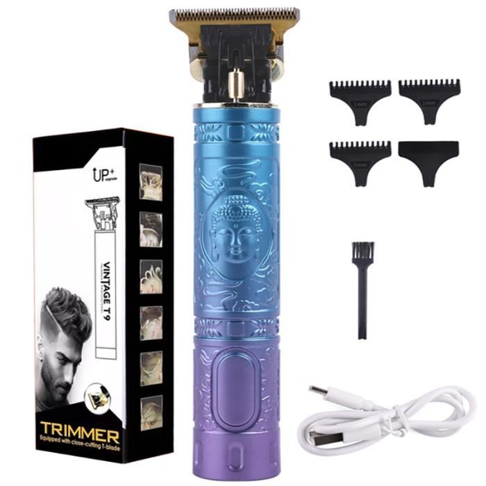 Abs dégradé budda Tondeuse à barbe électrique professionnelle T9 pour hommes, rasoir ...