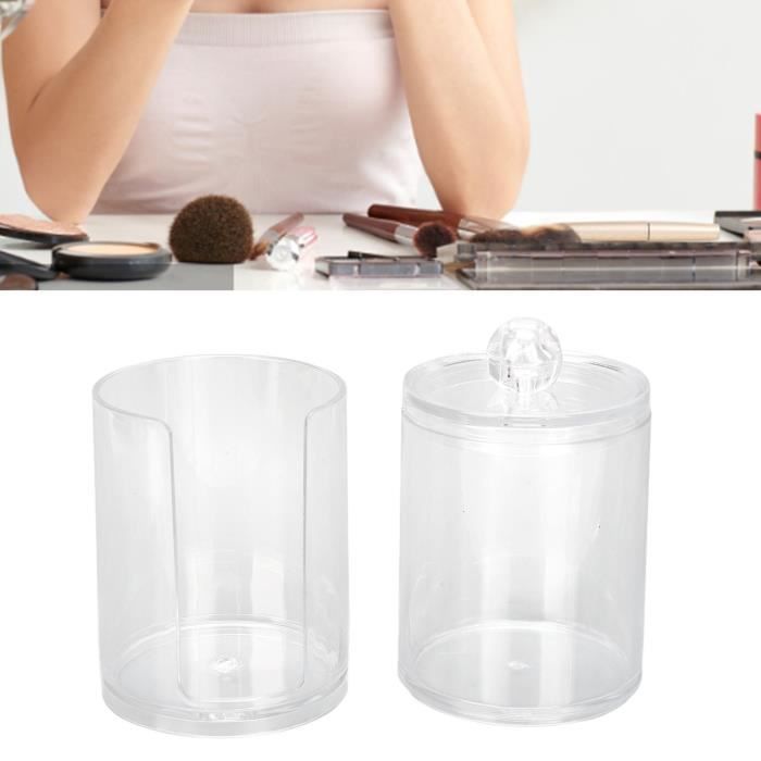 Contenant de coton-tige Coton-tige support organisateur professionnel ...