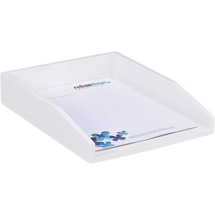 10023236 Corbeille à Courrier Empilable, Papier Format A4, Bureau ...