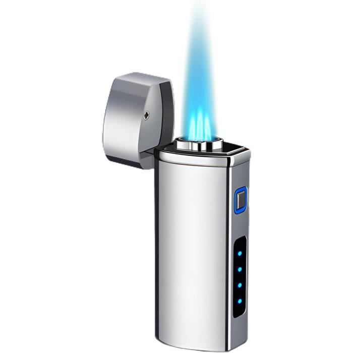 Briquet À Triple JetBriquet Au Butane Réglable, Coupe-Vent ...