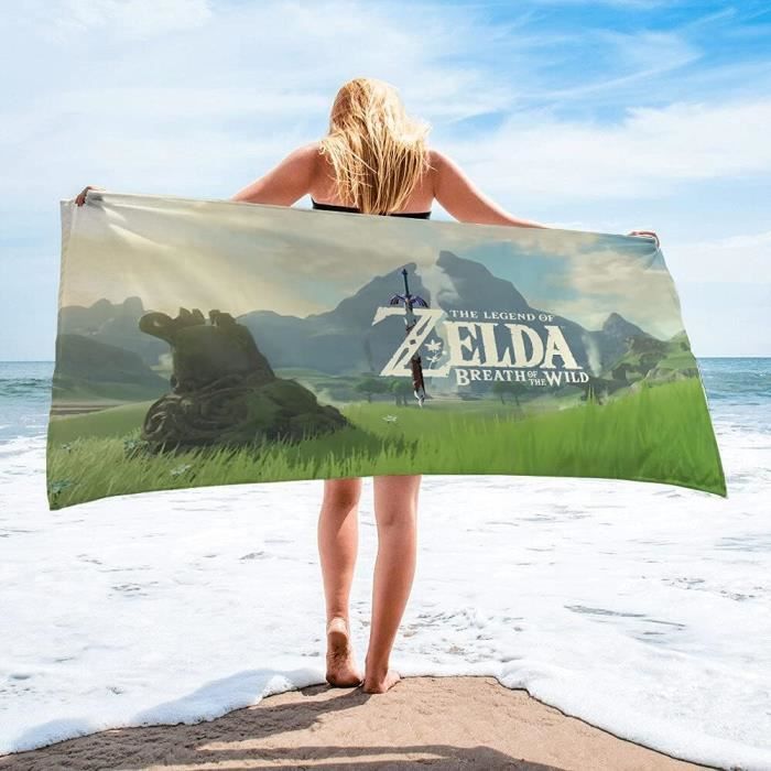 The Legend Of Zelda-Link-Prairie Anime Microfibre Léger Absorption Sans ...