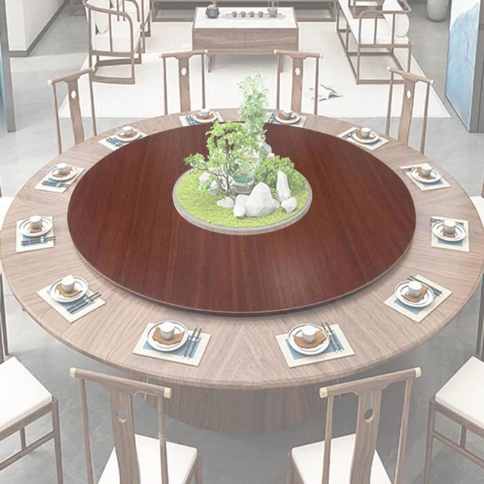 Plateau De Service Rotative Pour Table À Manger,70-80-90Cm Lazy Susan ...