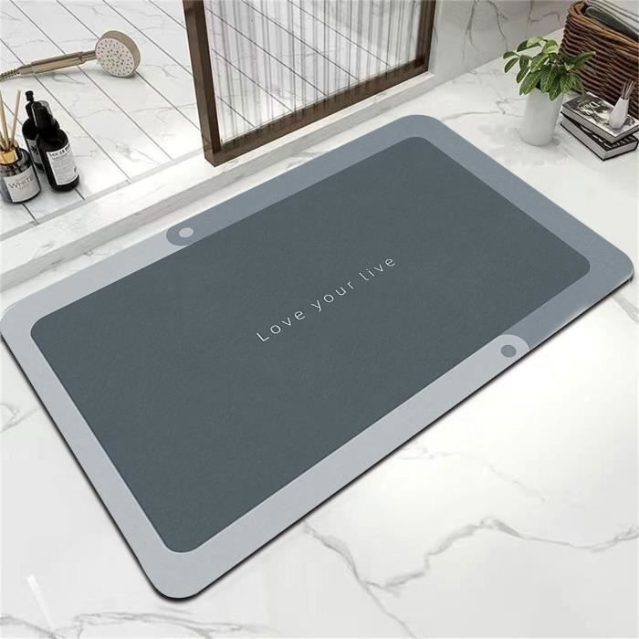 50 X 80 Cm Tapis De Sol Super Absorbant, Anti-Salissures Pour Salle De ...