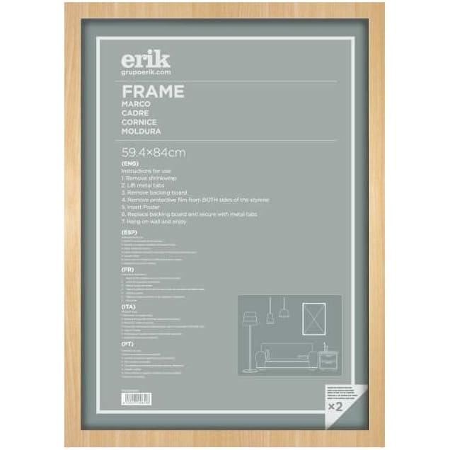 Cadre A1 59,4X84 Cm - Couleur Bois | Cadre Poster, Prints, Affiche ...