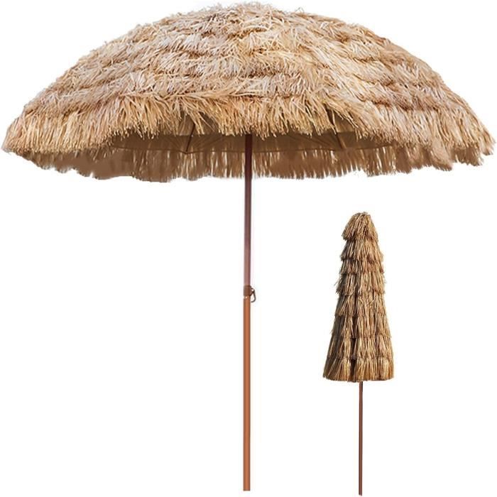 Parapluies Tiki en Chaume Hula, Parasols De Paille D'Extérieur ...