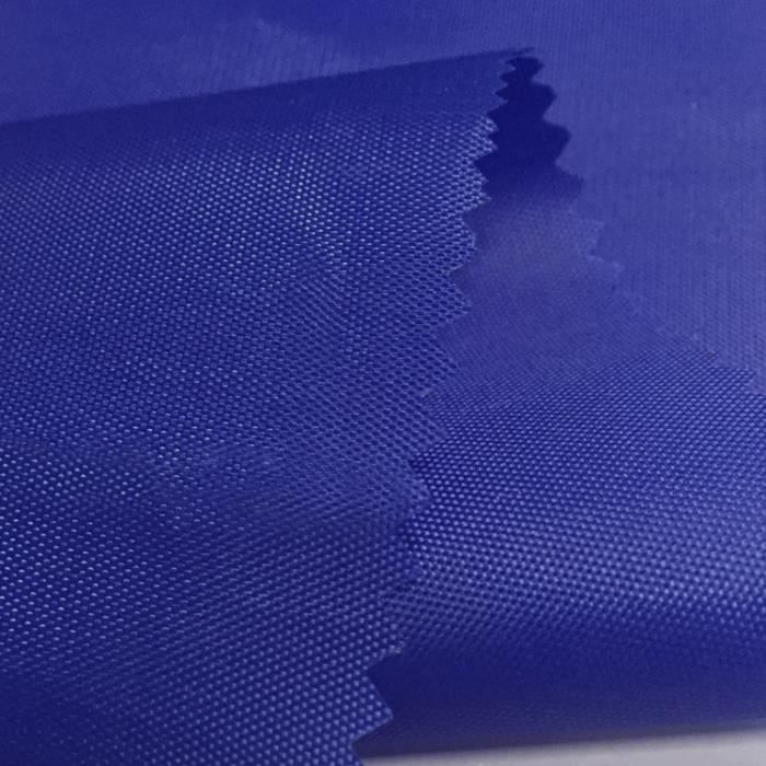 Tissu Oxford enduit PU - Mercerie - 210D - Imperméable - Anti-UV - 150cm x 10M - Bleu royal ...
