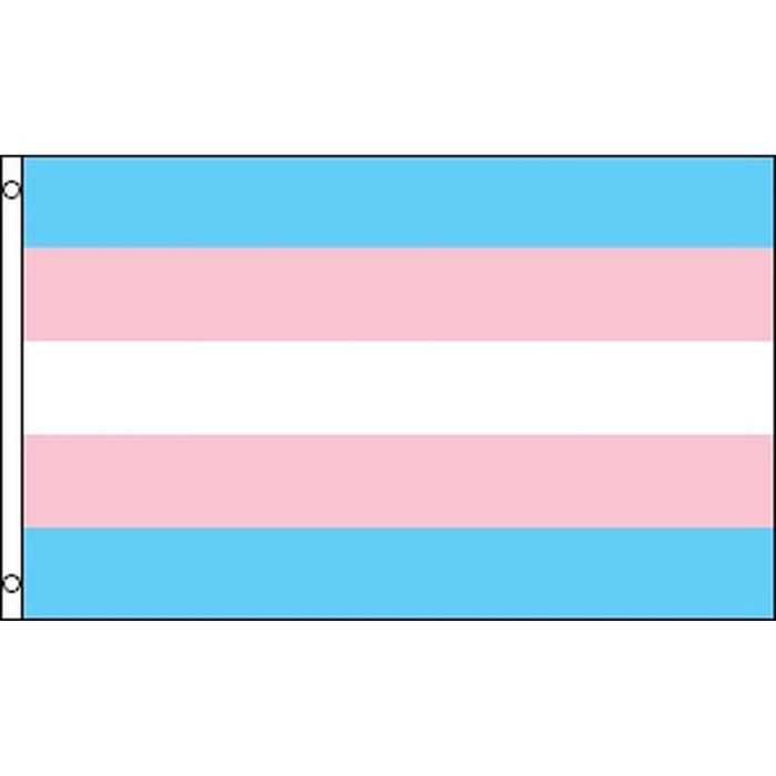 Drapeau Arc-en-Ciel Transgenre 90x60cm - trangender - Rainbow Haute ...