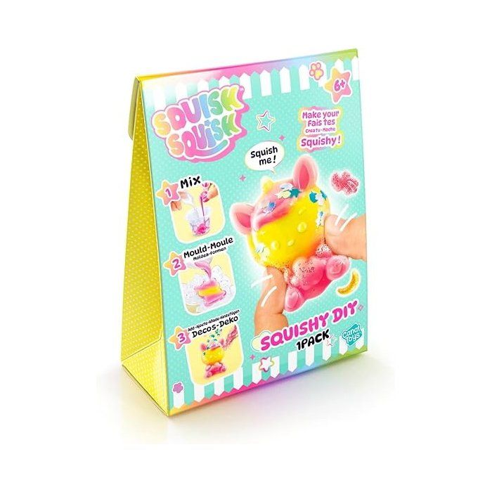 Canal Toys - SQUISH SQUISH - Squishy 1 Pack DIY - Dès 6 ans - SQI 005 ...