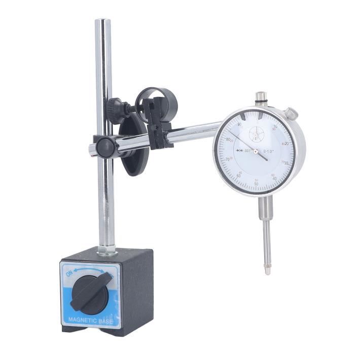 EJ.life Comparateur à cadran avec base magnétique Jauge à Cadran, Jauge ...