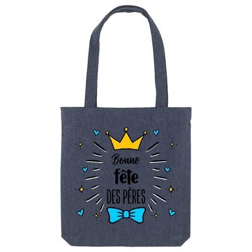 Tote bag - Coton - Bleu GS BONNE FETE DES PERES - Cdiscount Bagagerie ...