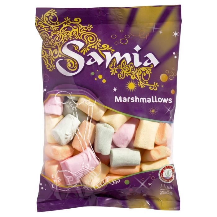 SAMIA Bonbons halal marshmallow - 250 g - Cdiscount Au quotidien