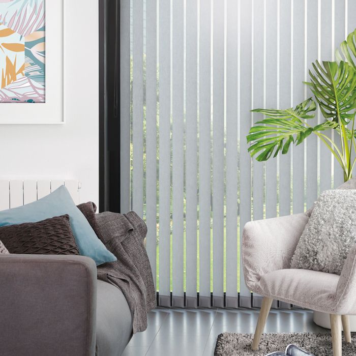 MADECOSTORE Lot de 5 lamelles verticales 89mm voile alaska pour store ...