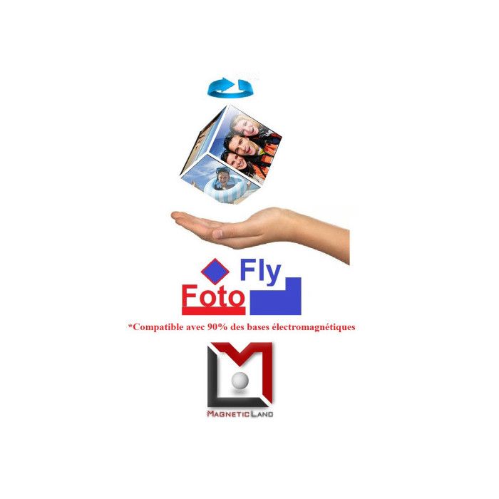 Cadre photo 3D en lévitation FOTOFLY pour base MAGNETICLAND - Cdiscount ...