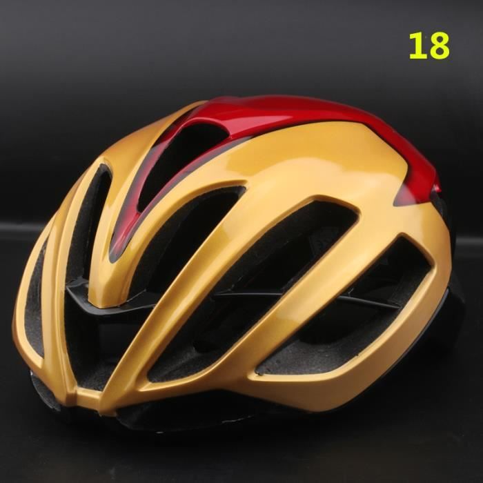 Casque de vélo de route rouge - Marque - Taille M L - Homme - Sport ...