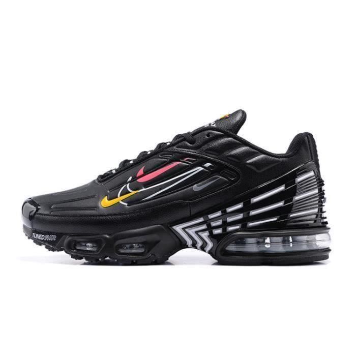 Nike tn Plus Femme Homme Chaussures Entraînement de Sport Noir noir ...