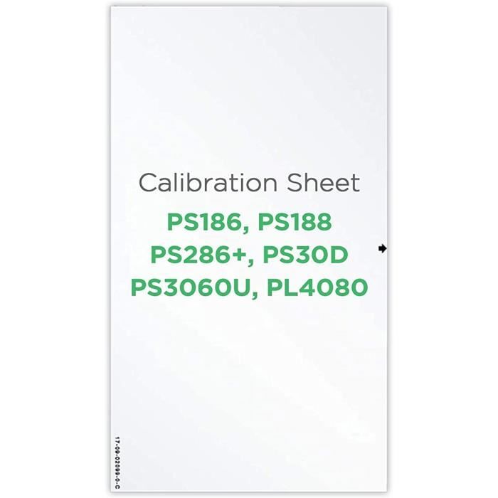 Plustek Scanner PS286 plus , PS186 , PS188 , PS388U Feuille d ...