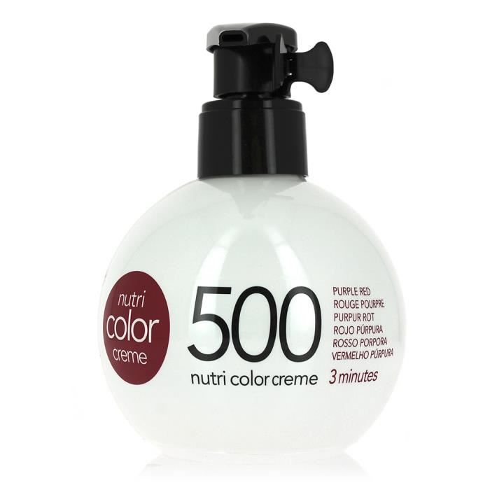 Coloration, Ni500 - Rouge Pourpre - 250ml - Nutri Color Crème, Revlon ...