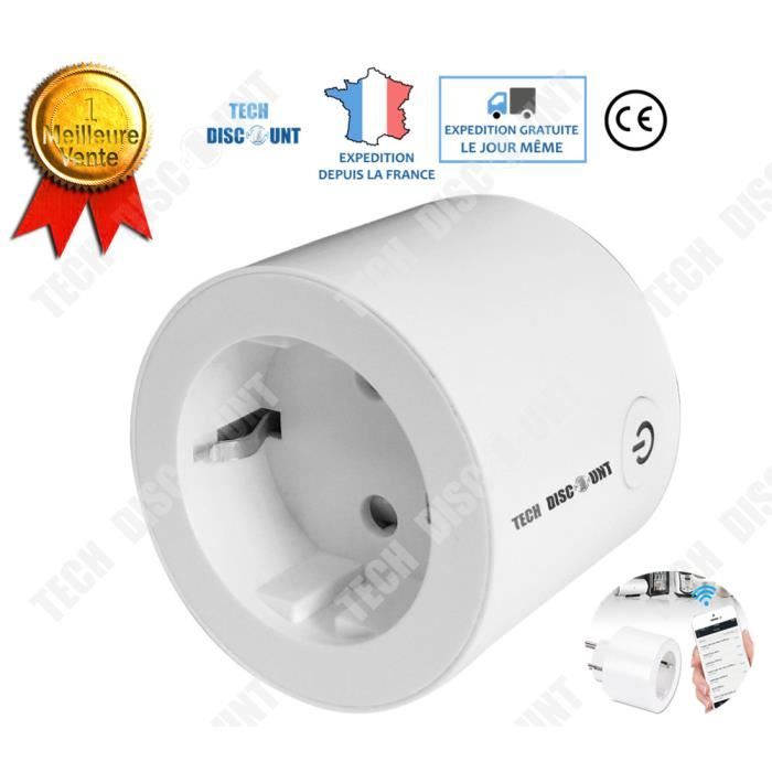 Prise intelligente - TD® - Connexion WIFI - Commande vocale - Charge ...