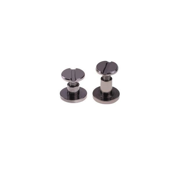 RIVET,Gun black Rivets-9x6.5mm--Rivets à vis en métal pour bagages, 20 ...