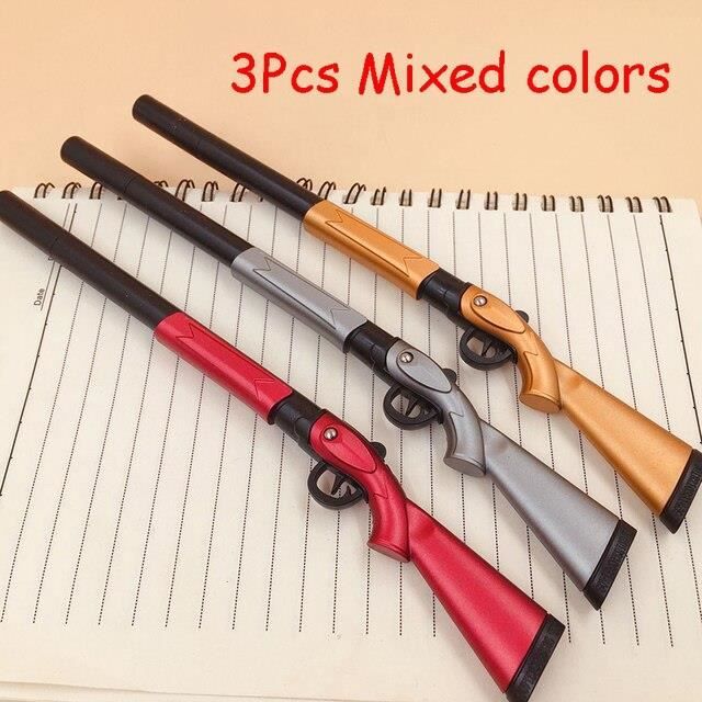 STYLO,3Pcs Mixed colors--Stylo Gel pistolet jouet créatif, 3 pièces, 0 ...
