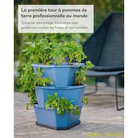 Gusta Garde Paul Potato Tour de Pommes de Terre 3 étages - Tour de ...