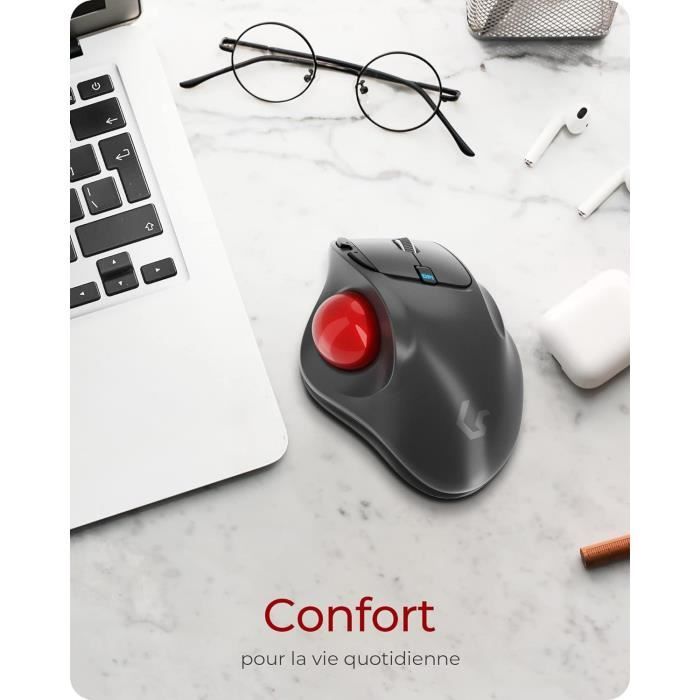 Souris Trackball sans fil KeySonic KSM-6101RF-EGT 60987 - Cdiscount ...