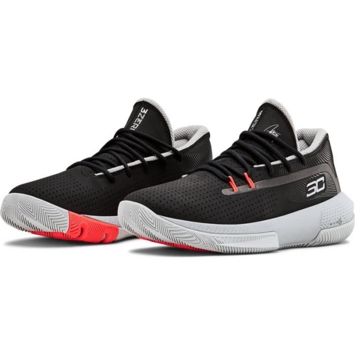 Chaussures de Basketball - Under Armour - SC 3Zero III - Noir - Junior ...