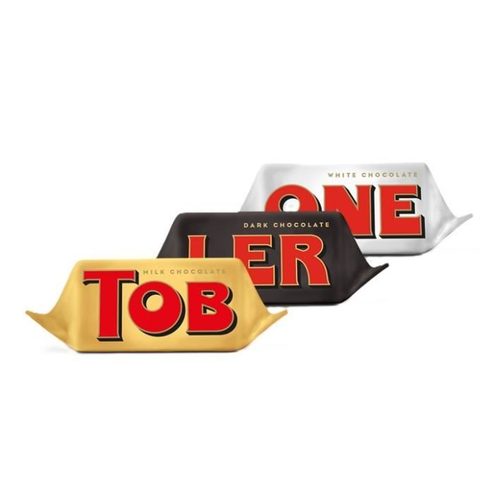 Toblerone - 2 Boites de 113 mini barres chocolatées - Assortiment Mini ...