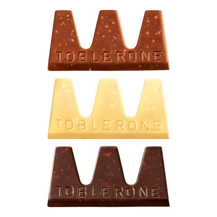 Toblerone - 2 Boites de 113 mini barres chocolatées - Assortiment Mini ...