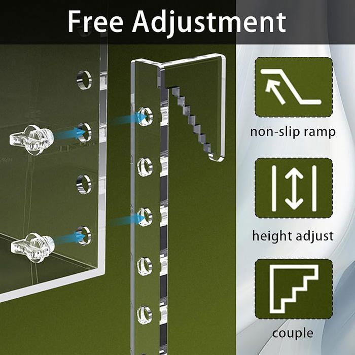 Plateforme de Repos pour Tortues avec Éclairage Plateforme de Repos ...