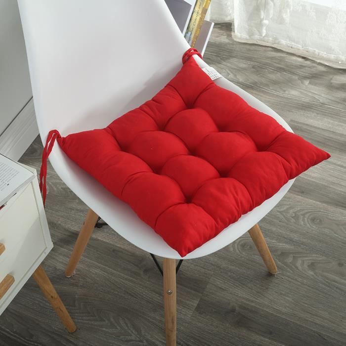 2 Coussins de Chaises Carrés,WOVTE 40x40 Coussins de Siège Décor Maison ...