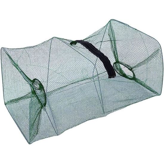 Filet de pêche portable pour crevettes et poissons - Filet pliable (G ...