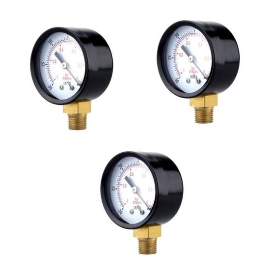 3 Pièces Support Utilitaire De D'Eau Noir Pour-Jauge D'Air De ...