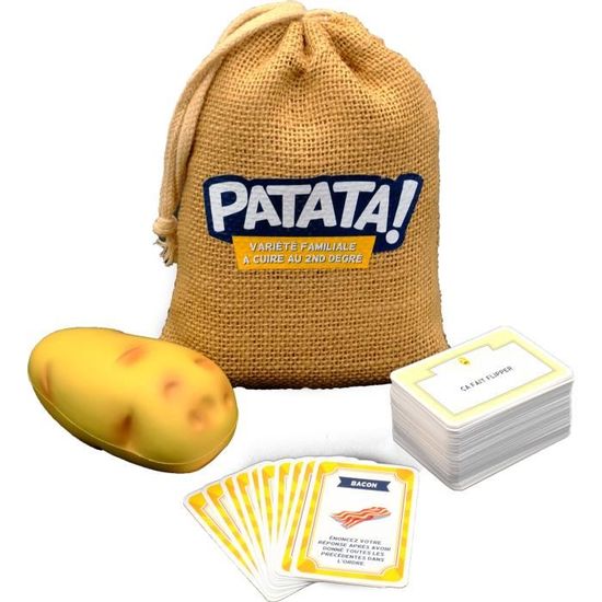 PATATA (VERSION FAMILLE) - Jeu d'ambiance - BLUE ORANGE - Jeu patate chaude - Dès 10 ans ...