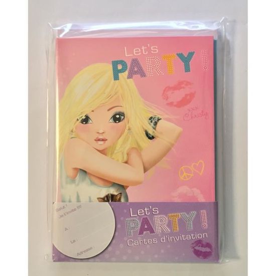 Top Model - Cartes d'invitation - Cdiscount Beaux-Arts et Loisirs créatifs