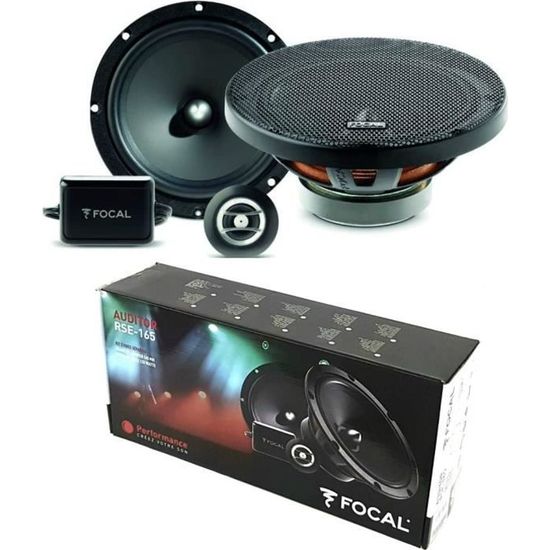Haut-parleurs FOCAL AUDITOR RSE-165 - Kit 2 voies 6,5" - 60W RMS - 120W max - 4 ohms - Cdiscount ...