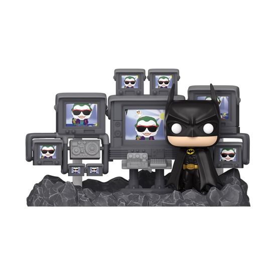 Figurine - FUNKO - POP Moment N° 519 - Batman dans Batcave - 85ème ...