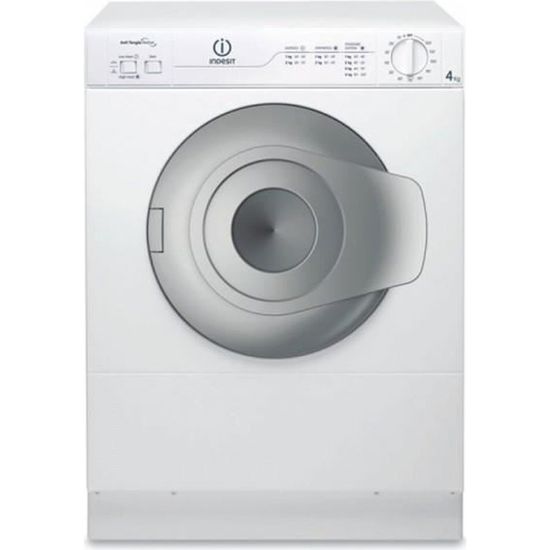 Sèche-linge - Séchoir à condensation Indesit NIS41V 4 Kg Blanc 82 ...