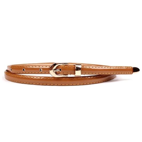 CEINTURE,Ceinture Imitation cuir pour femmes, styliste, avec boucle en ...