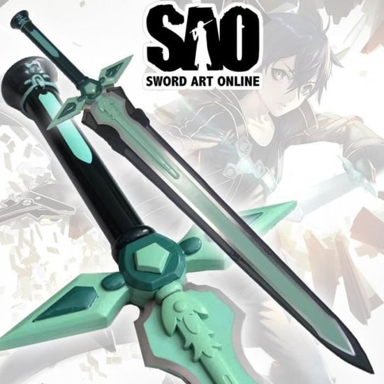 Epée Décoratif Sword Art Online SOA Dark Repulser Bleu - Cdiscount Jeux ...