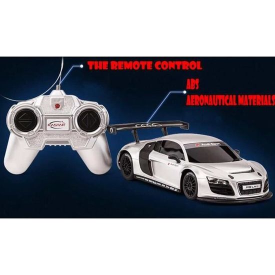 Pierre télécommande voiture jouet 01:24 R8 voiture de contrôle à ...