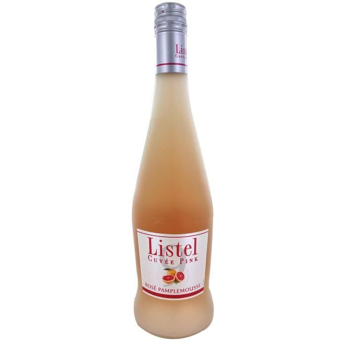 Listel - Cuvée Pink - Vin Rosé Pamplemousse - 75 cl - La cave Cdiscount