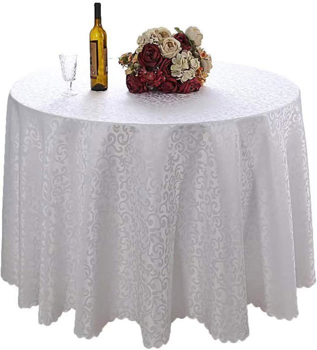 Nappe de Table Nappe Ronde Maison Restaurant Mariage Cérémonie ...