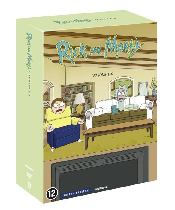Dvd serie tv Rick and Morty Saisons 1 à 6 DVD - Cdiscount DVD