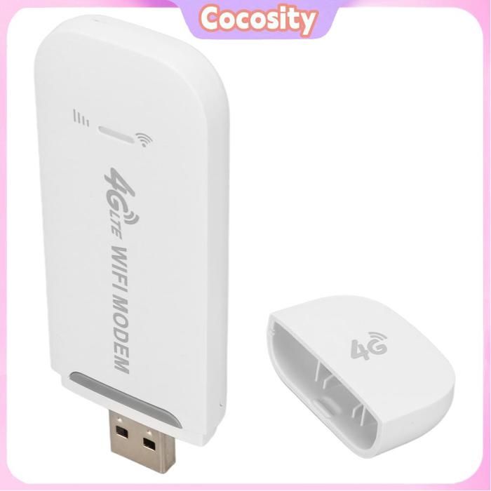 4G LTE USB WiFi Modem Dongle, 150 Mbps Router sans fil Prise en charge ...