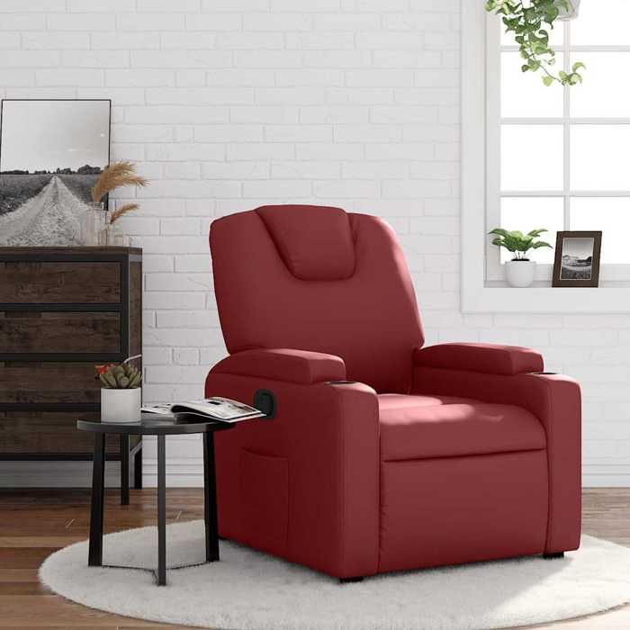 BONNIE®（Rouge）Fauteuil releveur - dossier inclinable/135 degrés - Rouge ...