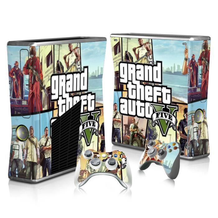 Argent - Grand Theft Auto GTA Skin Sticker for Xbox 360, Slim Console ...