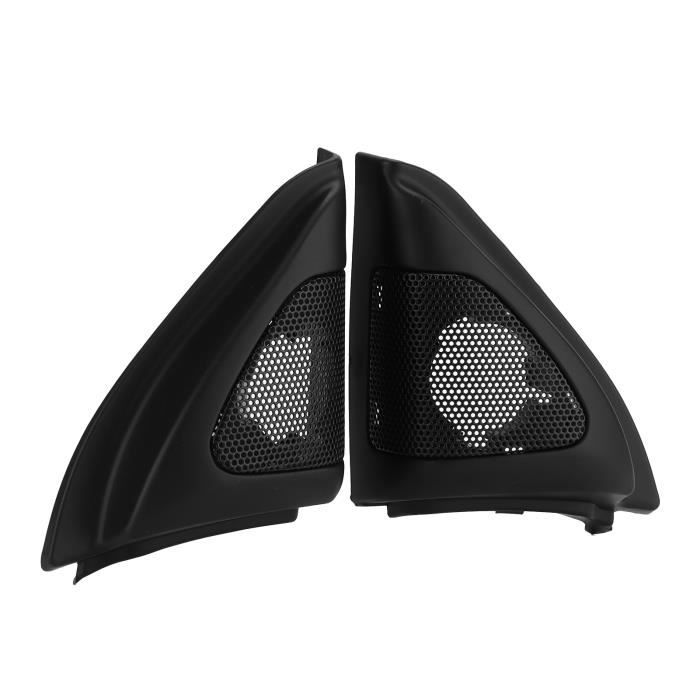 Akozon Stereo Loudspeaker Trim, Pair Car Door Speaker Cover for ...