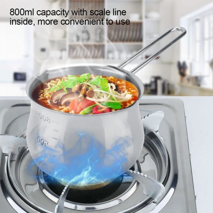 Pot de cuisson en acier inoxydable 304 pot de chauffage pour fondre le ...