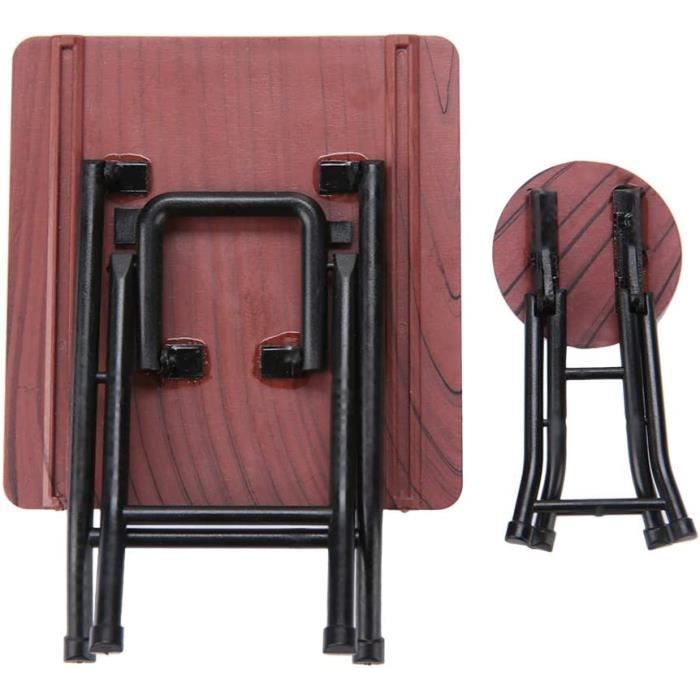 LIWI-Meubles de Maison de poupée, Meubles Miniatures Pliables en ABS ...